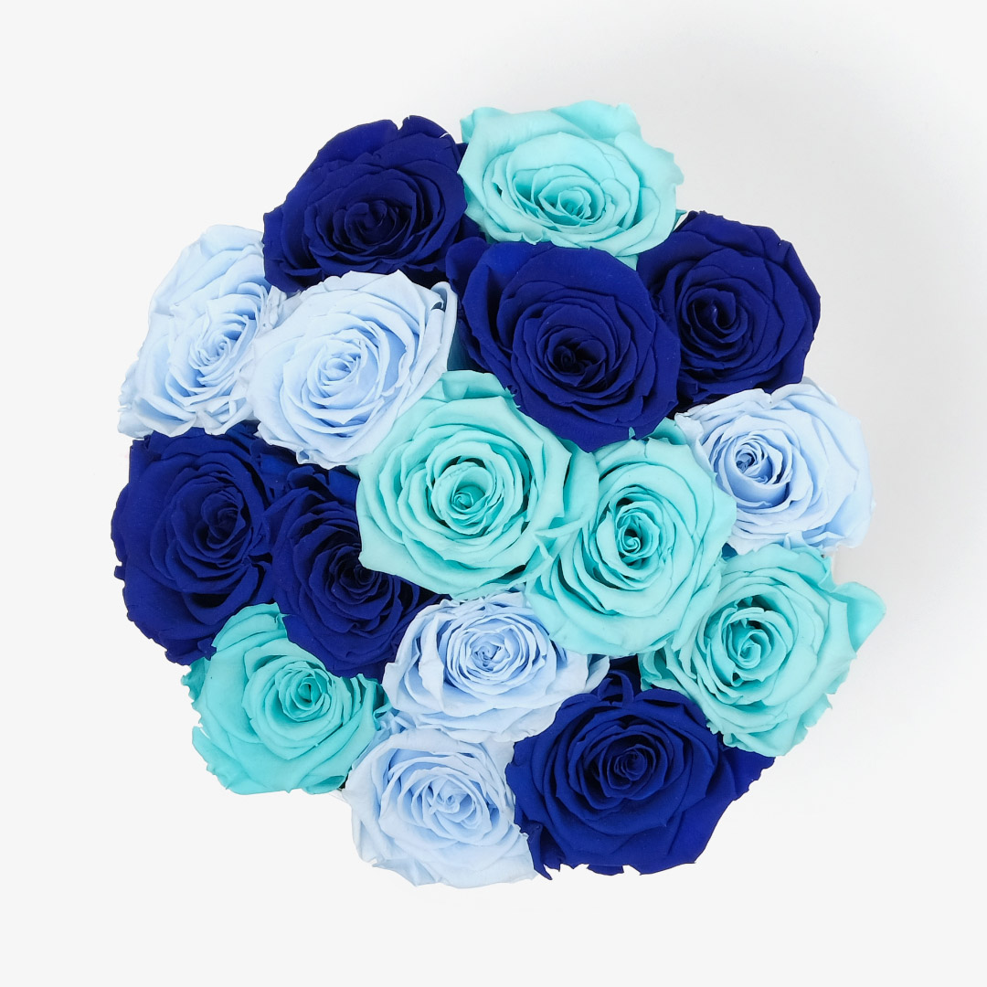 Infinity Roses | Large Heart Box
